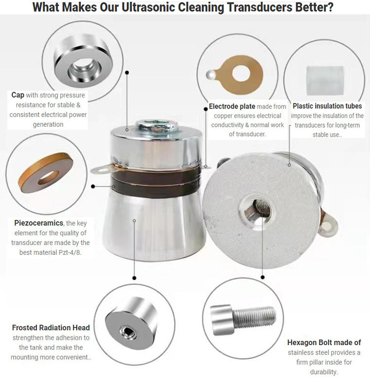 Buy Wholesale China 28khz 100w Ultrasonic Piezoelectric Transmitter ...