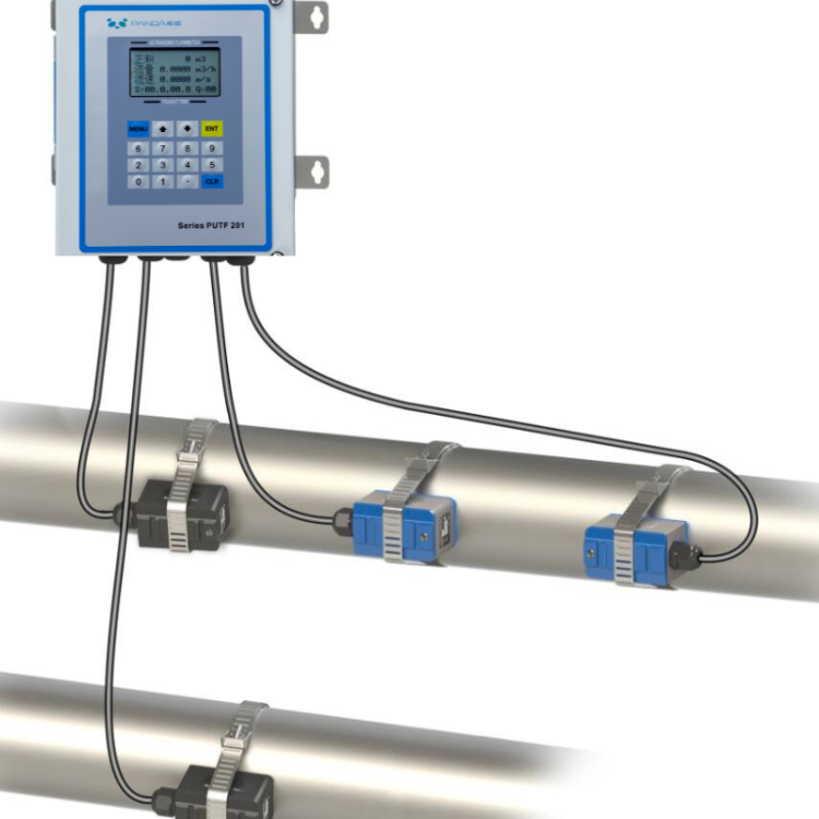 Pt1000 High Temperature Rs485/4~20ma/gprs/data Storage Clamp-on Ultrasonic Flow Meter - China ...