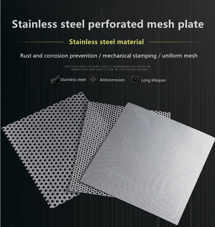 Buy China Wholesale Galvanized Perforated Metal Mesh Plate Perforated ...