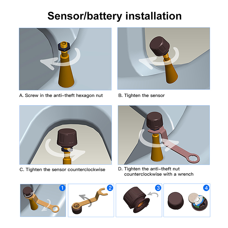 Buy China Wholesale Digital Wholesale Custom Tire Pressure Monitoring ...