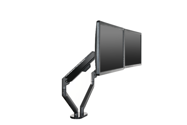 Buy Wholesale China Dual Screen Monitor Arm Gas Spring Desk Mount ...