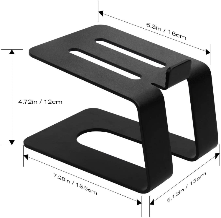 Desktop Metal Speaker Stands Pair For Desk Speakers Studio Speaker ...
