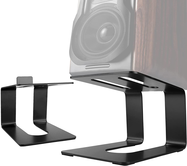 Desktop Metal Speaker Stands Pair For Desk Speakers Studio Speaker ...