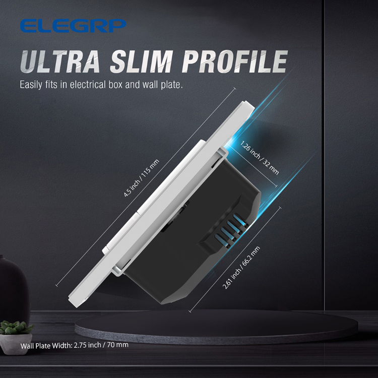 In-wall Cover Pir Ul Motion Sensor Light Switch For Home Local Stock ...