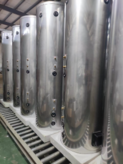 Stainless Steel 304 316 Duplex 2205 200l 300l 500l Exchange Coil Cwu Heat Pump Dhw Hot Water ...