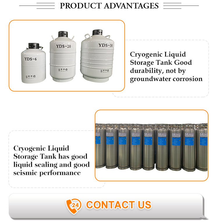 Buy Wholesale China Liquid Nitrogen Tanks (yds Type) Cryogenic Storage ...