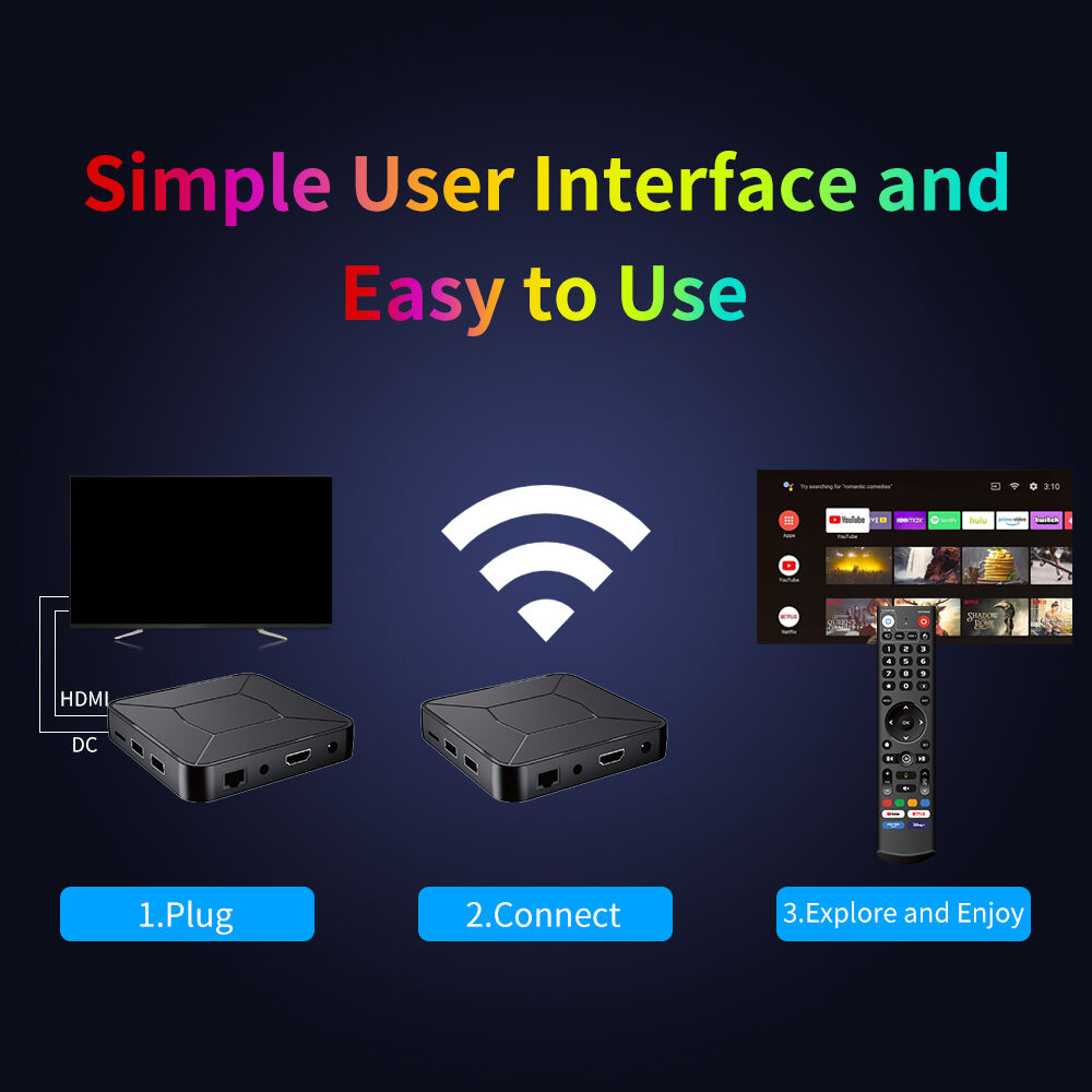 Buy Wholesale China Topleo Android Tv 11 Atv Box S905y4 4gb 32gb Voice Remote Control Atv ...