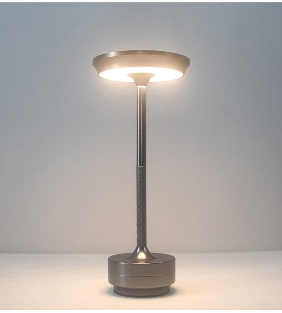 New Creative All Aluminum Material Decorative Table Lamp Led Touch ...