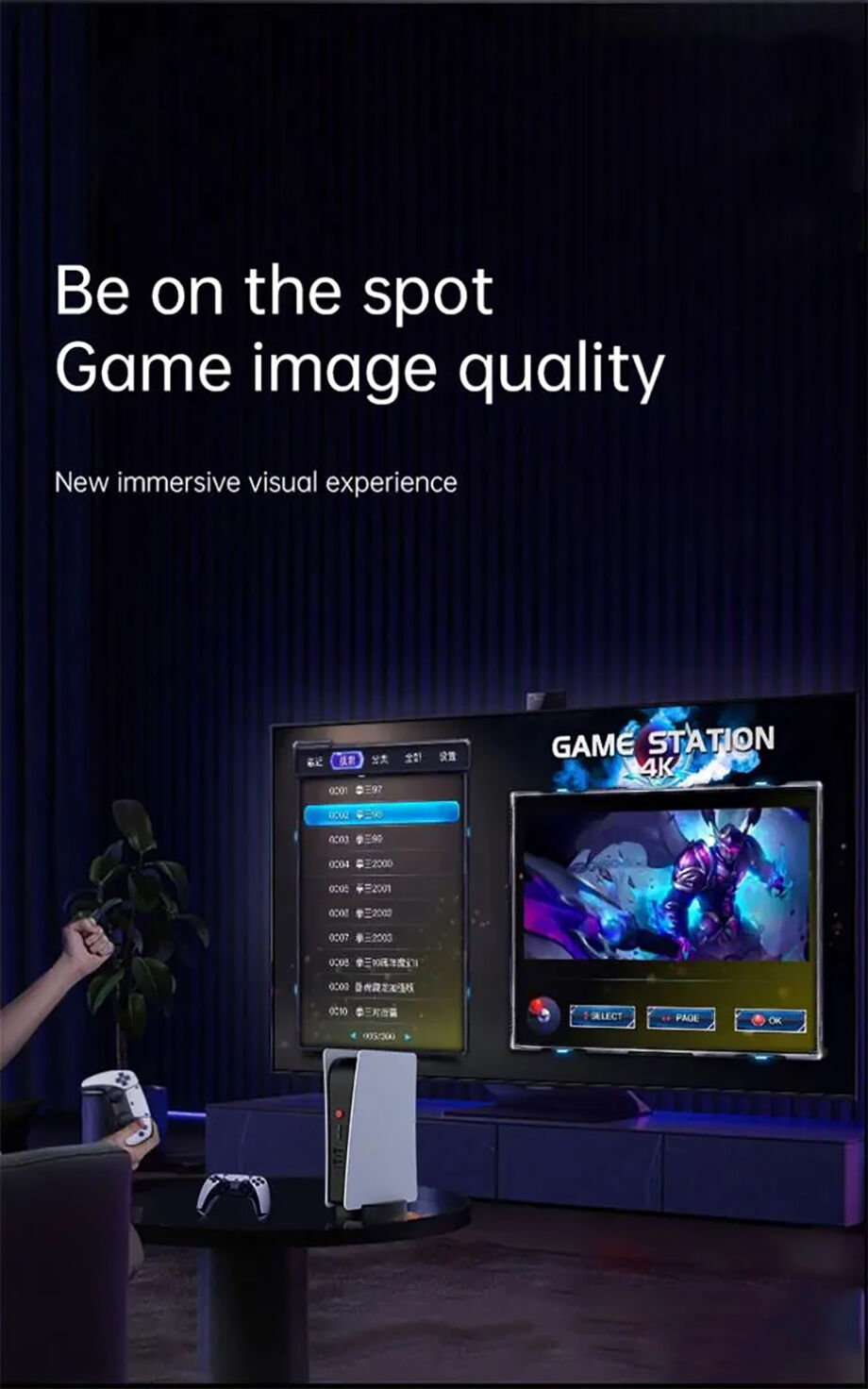 Buy Wholesale China Excel Digital 4k 3d Video Game Console 2.4g ...