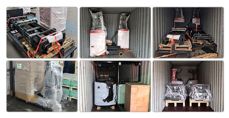 Battery Powered Double Deep Reach Truck Electric Reach Truck 1 Ton 1.5 ...