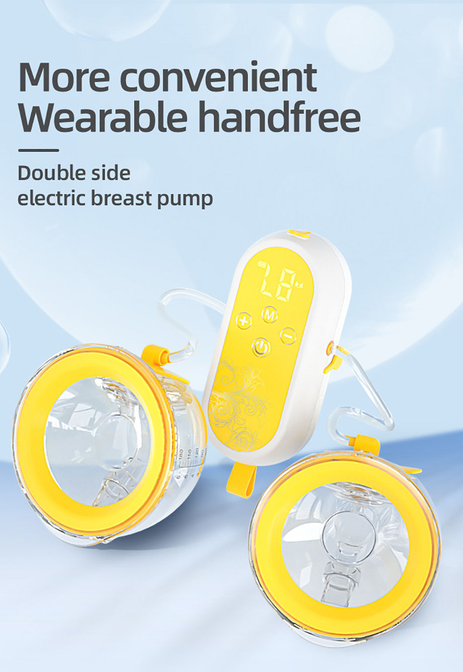 Good Quality Customizable Wearable Wireless Breast Pump For Home Office ...