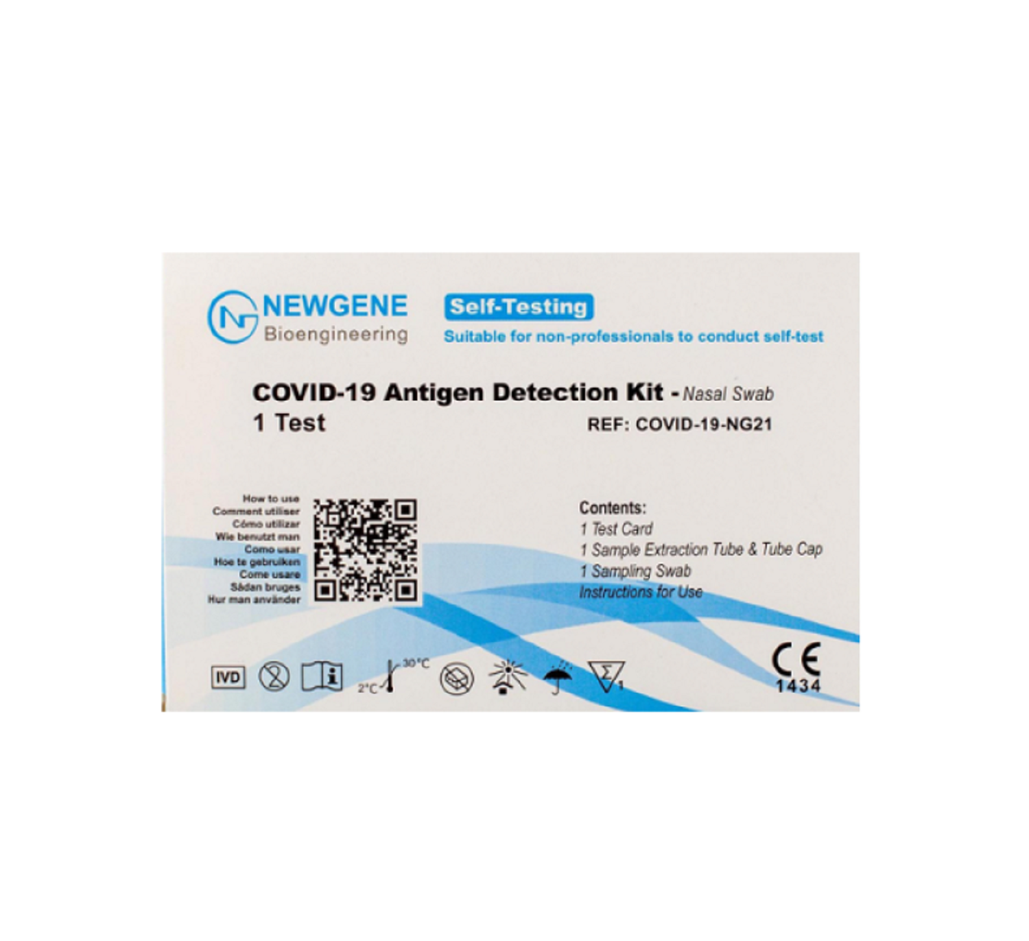 Buy Wholesale United Kingdom Newgene Rapid Antigen Test Card Test Kit ...