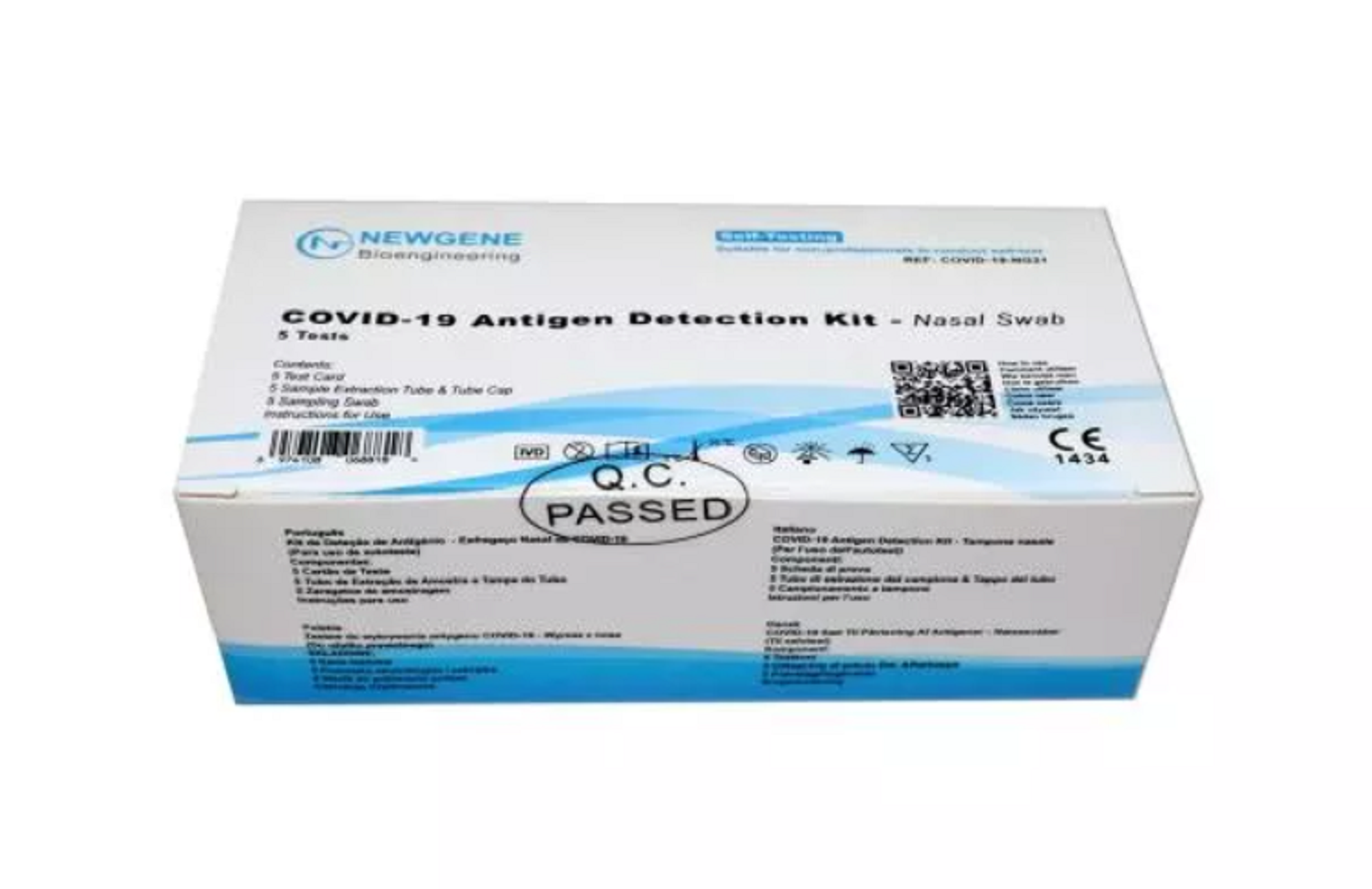 Buy Wholesale United Kingdom Newgene Rapid Antigen Test Card Test Kit ...