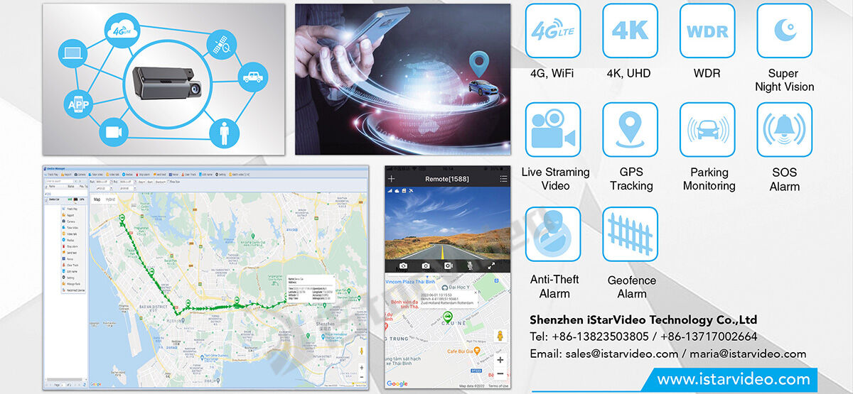 Bulk Buy China Wholesale 4g Lte Dash Cam Uhd 4k 2160p Wdr Super Night ...