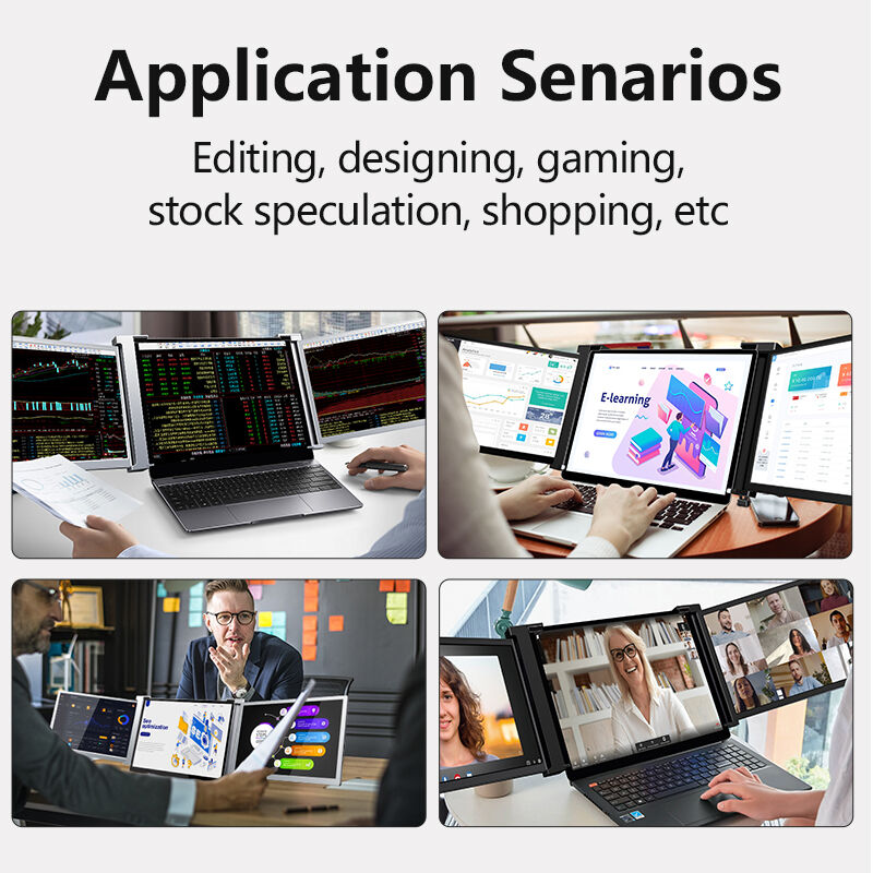 Buy Wholesale China Fhd 14 Inch Screen Laptop Monitor Extender Dual ...