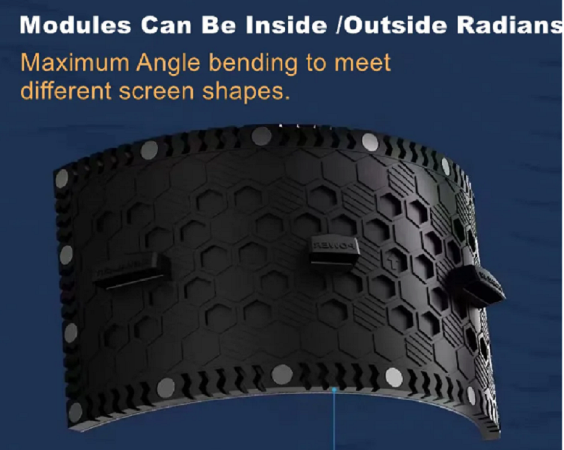 P1.6 Flexible Led Modules Factory Price Soft And Bendable Flexible Led ...