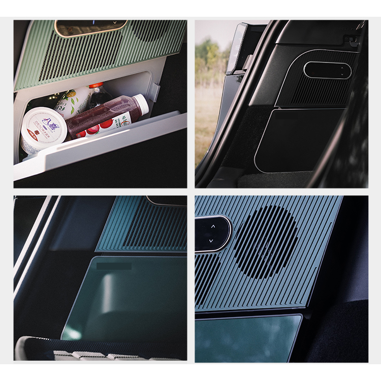 Hot Sale Car 12v Refrigerator Model Y Tesla Trunk Refrigerator Car ...