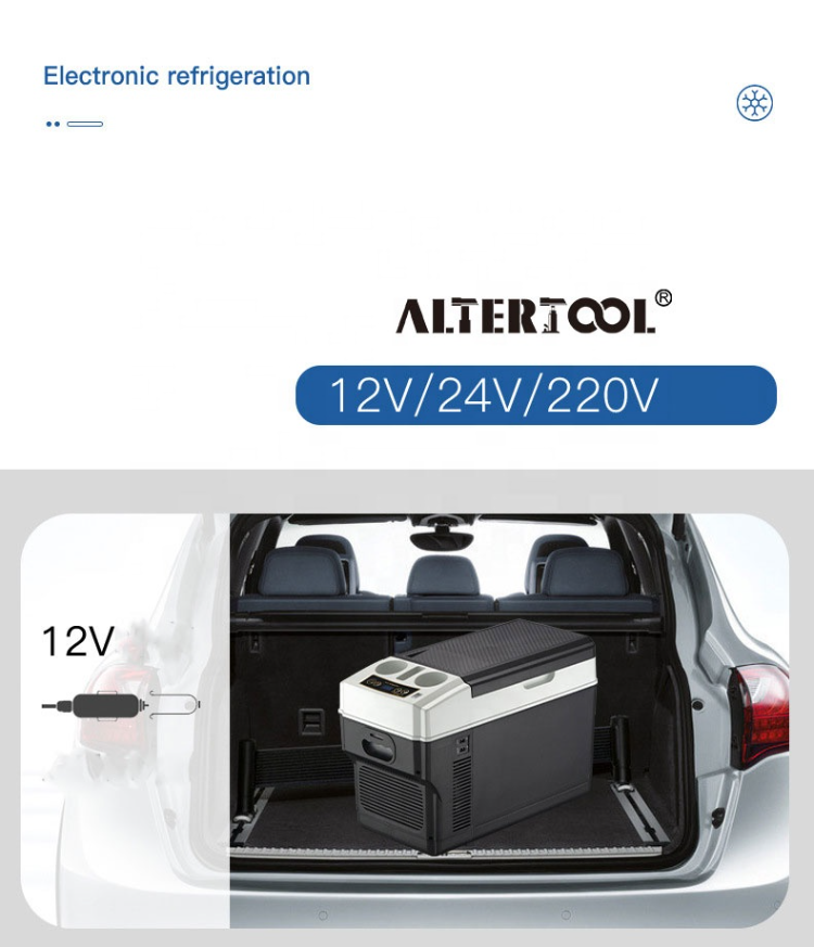13l Portable 12/24v Small Single Core Car Fridge Freezer Car ...