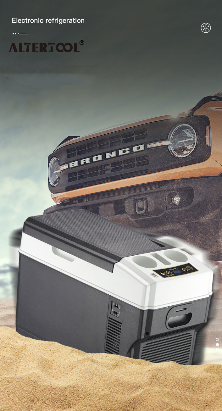 13l Portable 12/24v Small Single Core Car Fridge Freezer Car ...