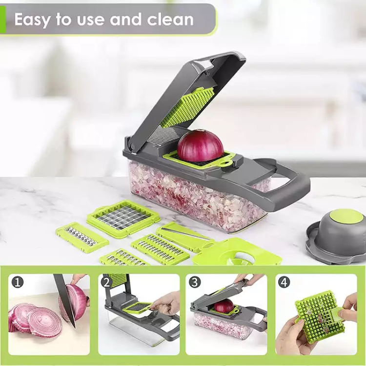 Buy China Wholesale Hot Selling Kitchen Multi 14 In 1 Manual Mandoline ...