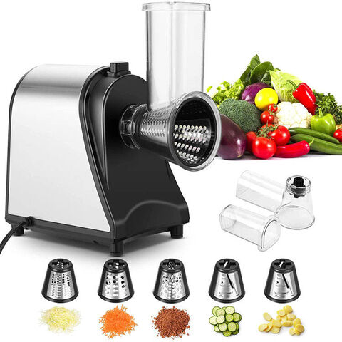 Food Slicer And Shredder YOTAN Electric Cheese Grater & Slicer – 250W ...