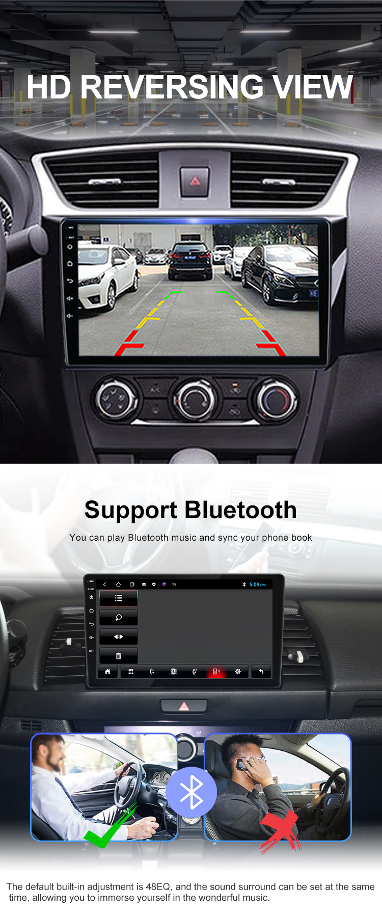 Android 12 Ts10 7862 Ts18 Car Screen For Head Unit 9/10inch 2din ...