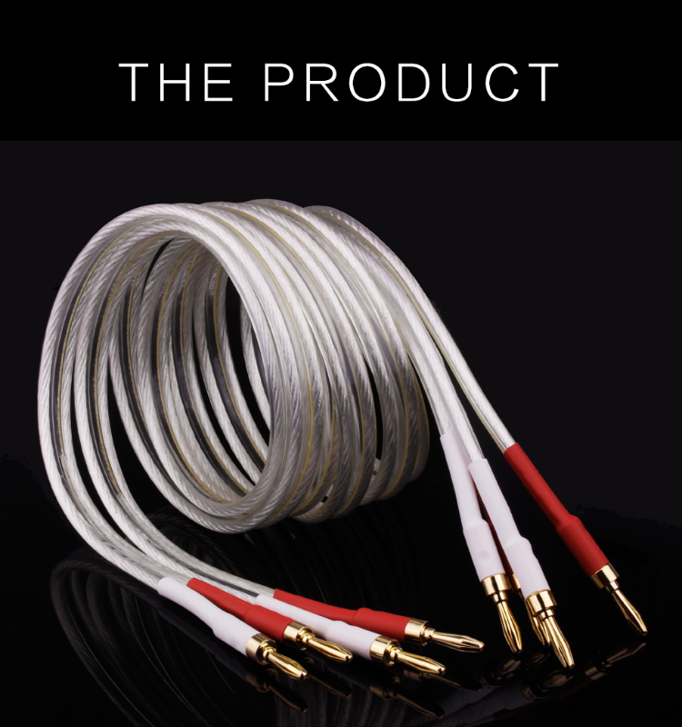 Yyaudio Y-sp-450 6n Ofc Hifi Silver Plated Speaker Cable Is Designed ...