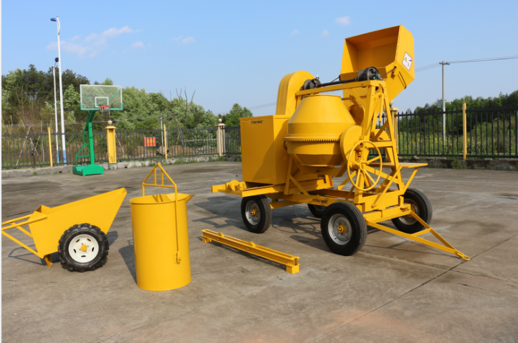 Buy Wholesale China Portable Diesel Small Concrete Mixer / 400l Diesel ...
