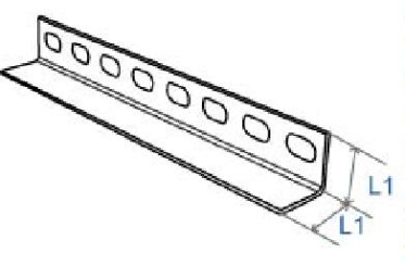 Electrical Galvanized 65 X 65 Steel Channels L Unistrut, Angle Strut ...