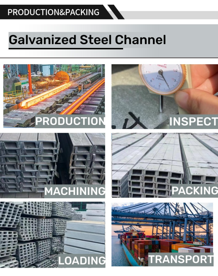 Good Price Galvanized Carbon Stainless Steel Channel Sizes 2x4 C ...