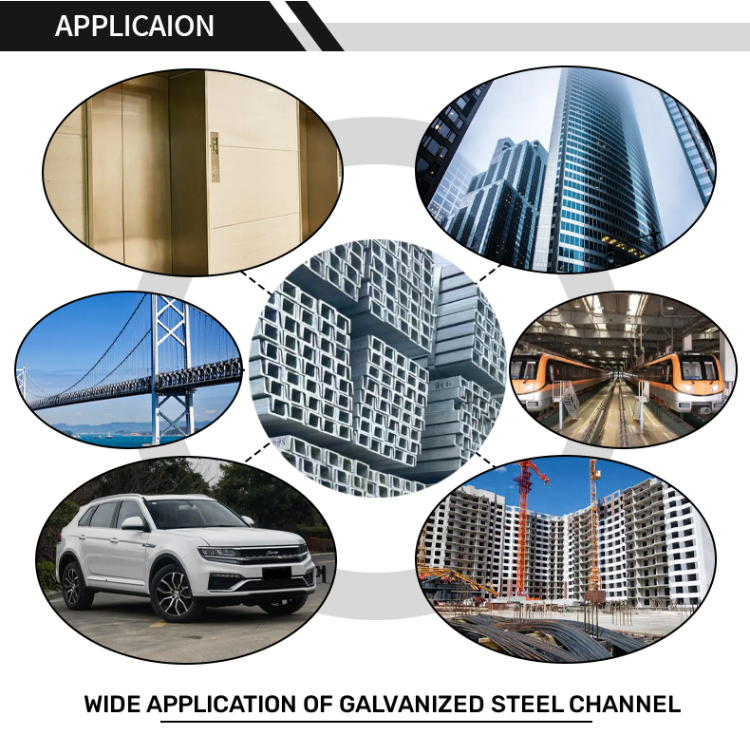 Good Price Galvanized Carbon Stainless Steel Channel Sizes 2x4 C ...