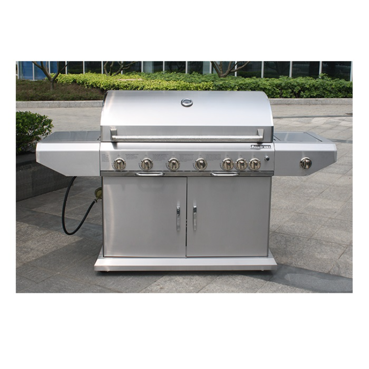 Stainless Steel 8-burner 96,000 Btu Lpg Gas Bbq Grill With Cover $665 ...