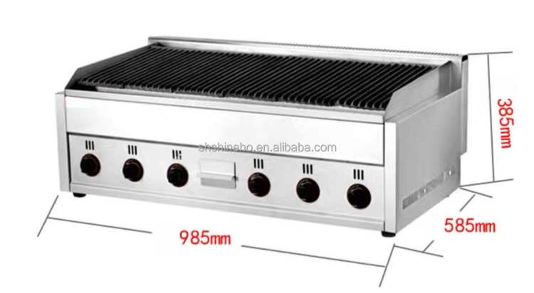 Buy Wholesale China Lpg Or Natural Gas Table Top Gas Char Broiler ...