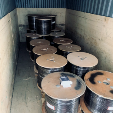 4 Core Flexible Cable Wire Black Pvc Insulated Sheath Wire Rvv Size ...