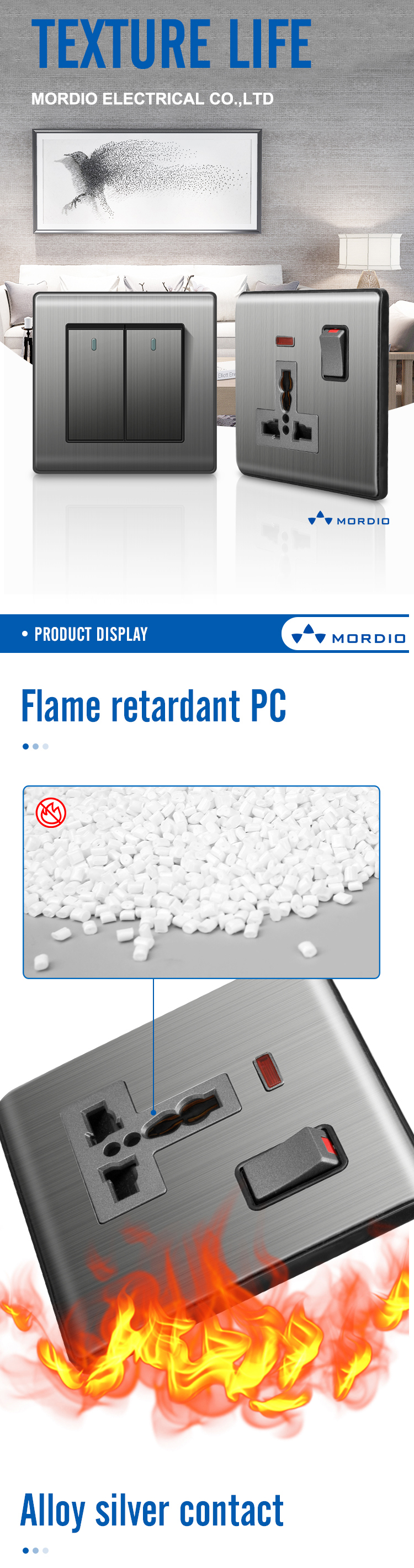 Buy Wholesale China British Standard Double 3 Pin Mf Socket With 2 Usb ...