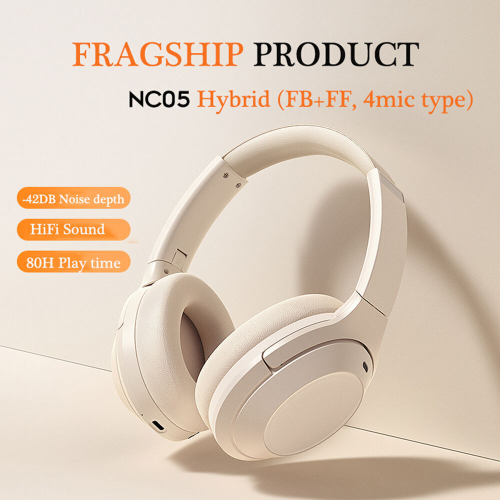 Buy Wholesale China Hybrid Active Noise Canceling Headphones Wireless ...
