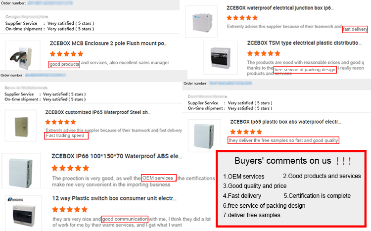 Zcebox Electric Miniature Circuit Breaker 1p 2p 3p 4p Din Rail Ac Mini ...