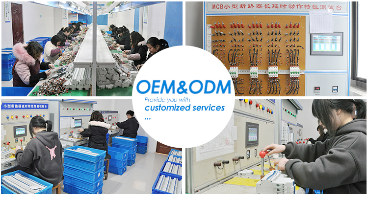 Zcebox Electric Miniature Circuit Breaker 1p 2p 3p 4p Din Rail Ac Mini ...