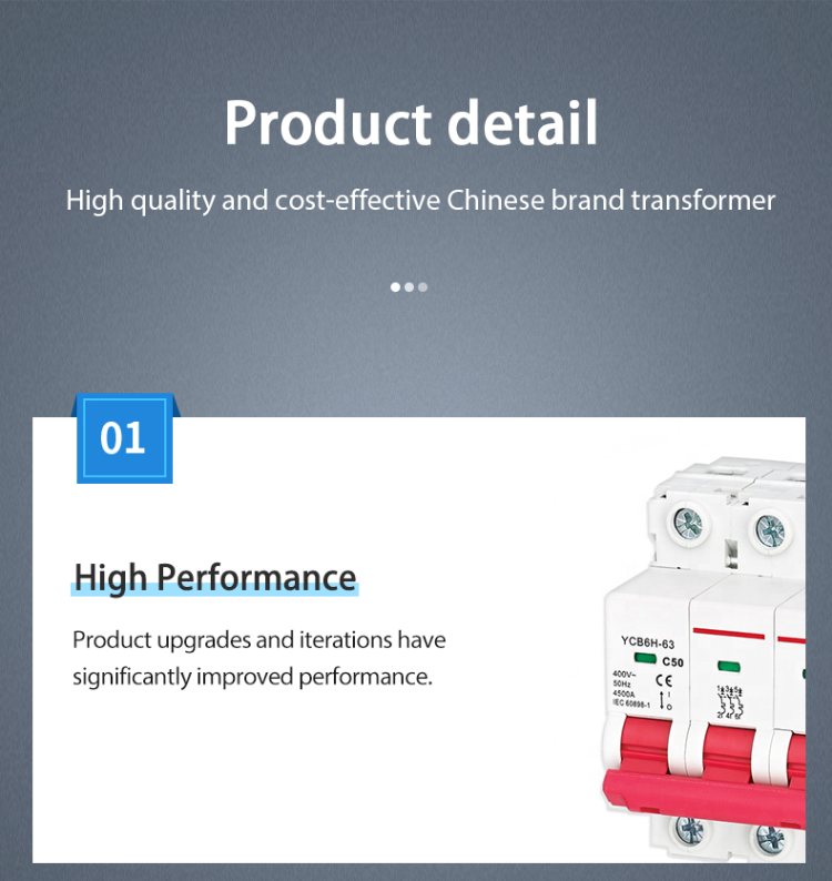 Buy Wholesale China Ycb6h-63 Series 6ka Mcb 63a Electric Miniature ...