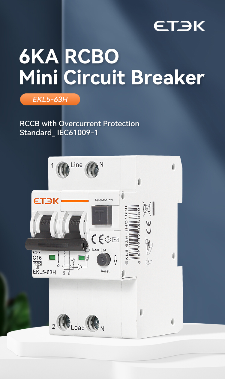 Buy Standard Quality China Wholesale Etek Rcbo Circuit Breaker 10ka 2p ...