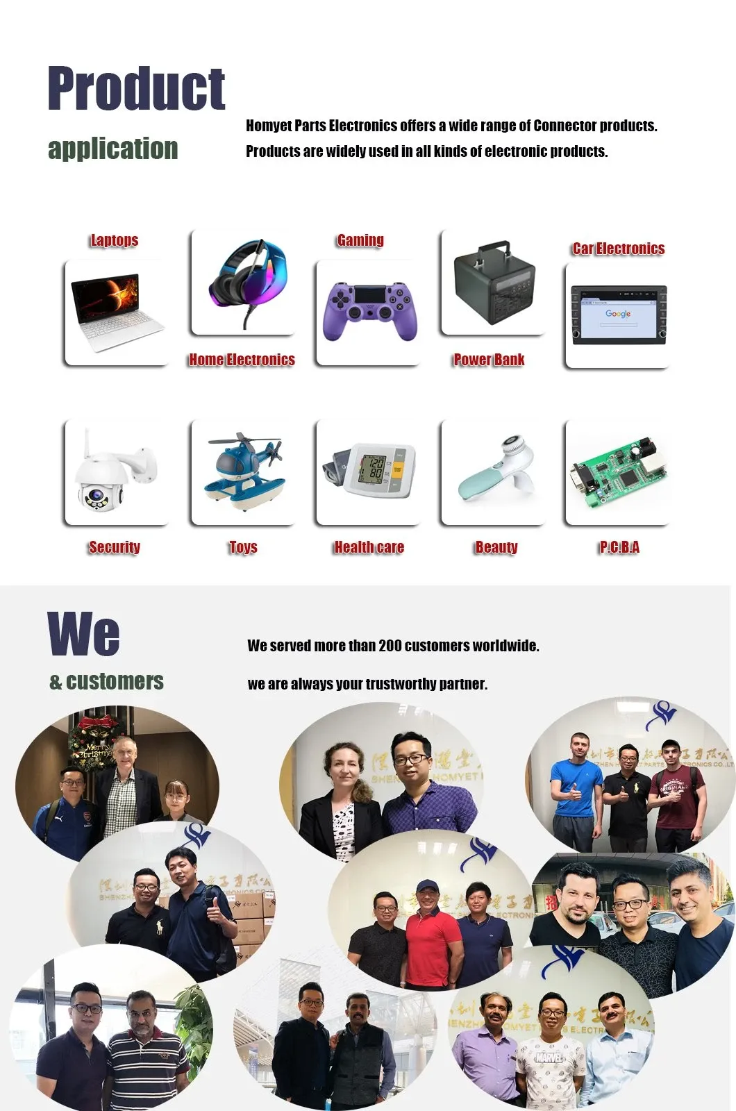 Homyet 2.54 Mm 4 Pin Battery Gold Plated Spring Loaded Smt Pogo Pins ...