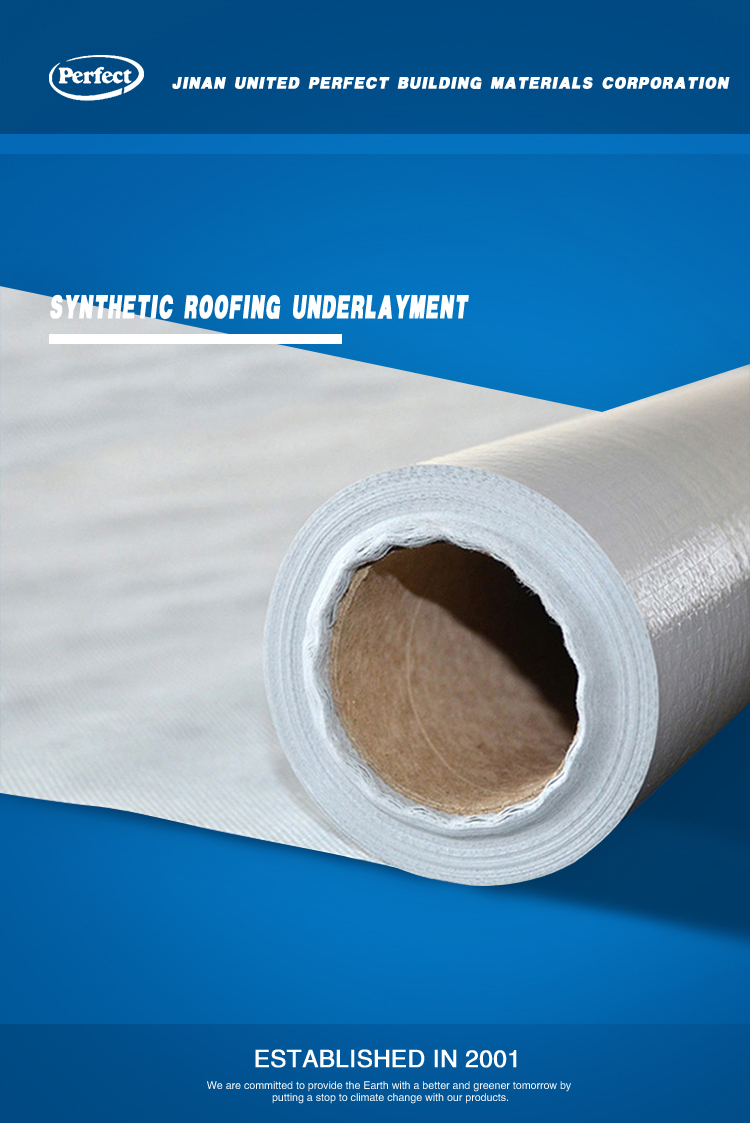 Price Of Synthetic Roof Underlayment Water-resistant Roofing ...
