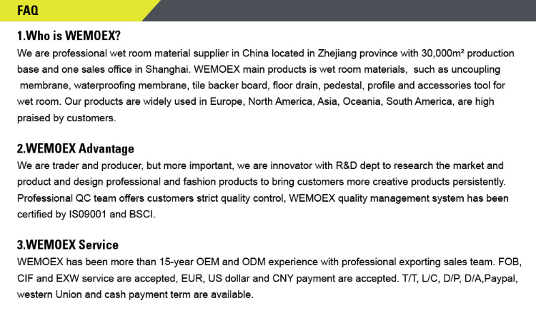 Anti-fracture And Crack Isolation Waterproofing Membrane, Uncoupling ...