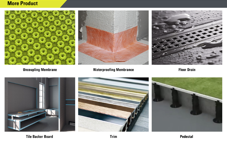 Buy Wholesale China Schluter Tile Waterproof Uncoupling Membrane ...