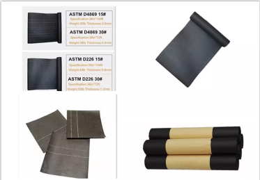 Jianda Brand Good Quality Black Building Paper And Asphalt Saturated ...