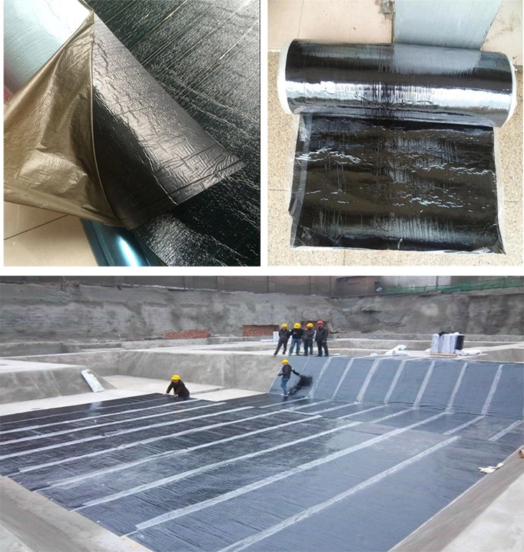 Hot Sale Self Adhesive Polymer Modified Bitumen Waterproof Roofing ...
