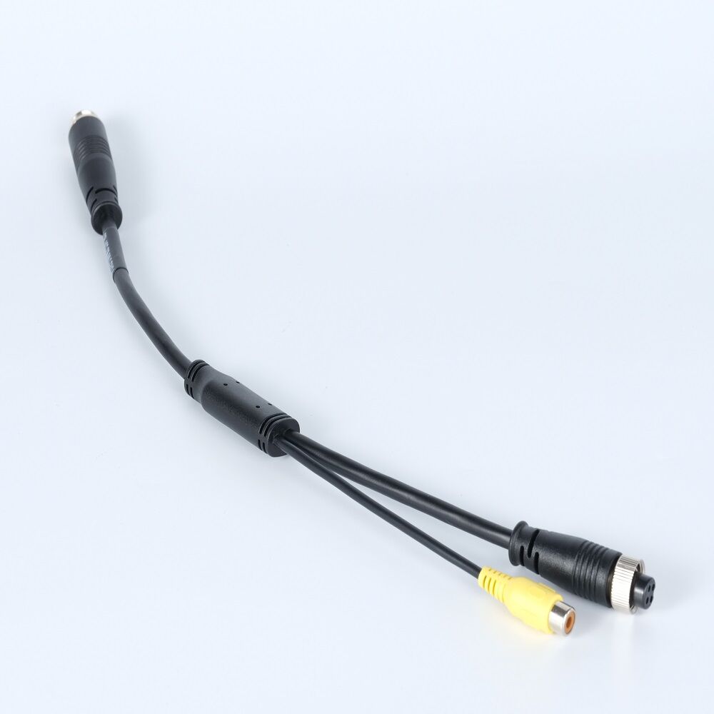 Waterproof 12v 4 Pin Aviation Male To Rca Male And Dc Female Connector ...