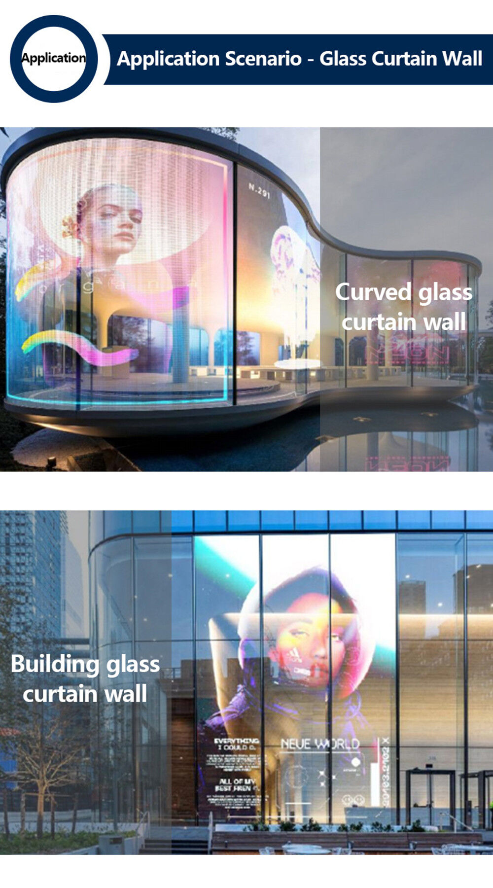 Buy Wholesale China P8 Indoor Window Transparent Led Film Display ...