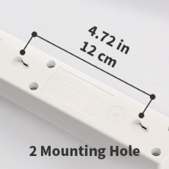 Buy Wholesale China Wall Mountable Socket 7 Outlets 3 Prong Plug 2 ...