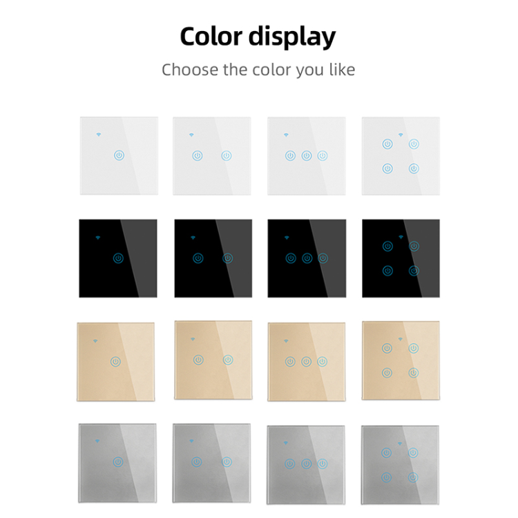 2gang Homekit Smart Switch Wifi App Siri Voice Remote Control Smart ...